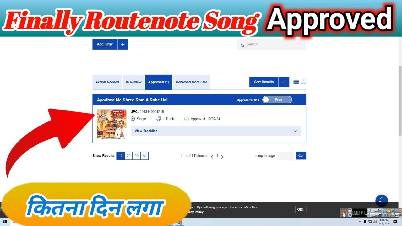 Finally My Song Approved On Routenote | routenote song approved | free ...
