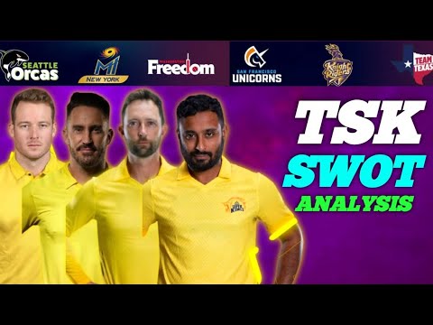 TSK Full SWOT Analysis For MLC |Top Teams Ready To Win First Cup, Strength, Weakness ...
