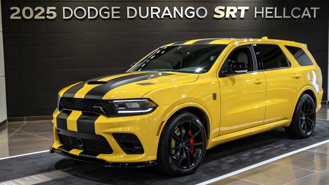 2026 Dodge Durango SRT Hellcat Finally Launched! Supercharged Beast Is ...