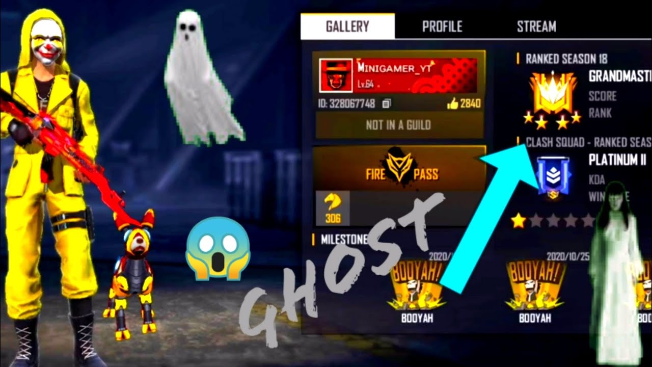 Free Fire Ghost I'd !! Free Fire GLich !! #FreeFireGlich op - YouTube