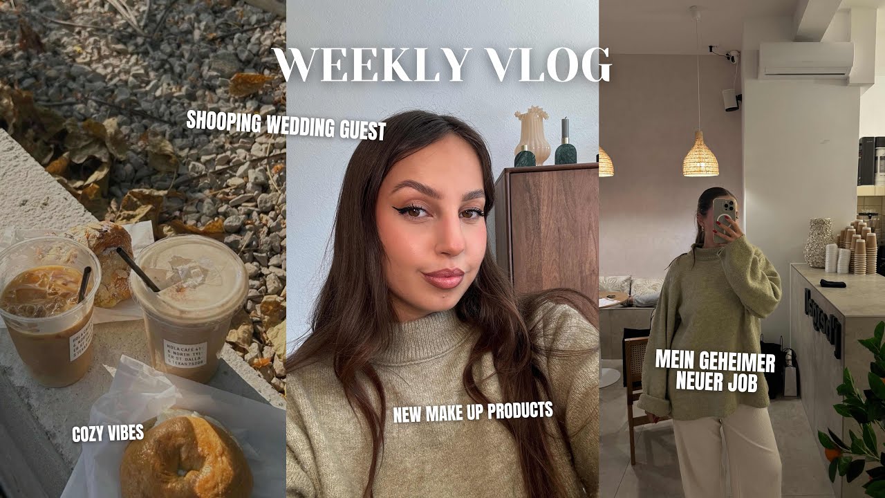 WEDDING GUEST OUTFIT, MEIN NEUER 3. JOB (STRESSIGE WOCHE !) l LAURA ...