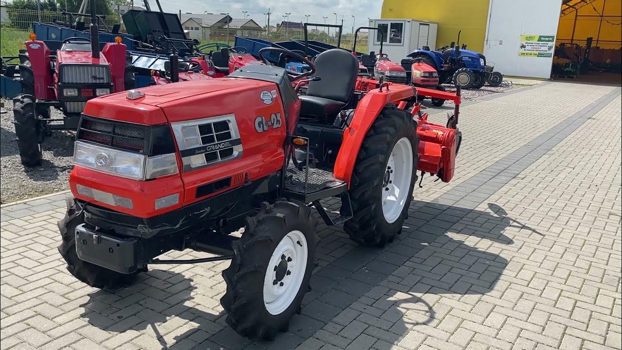 Японський мінітрактор KUBOTA GL25 з фрезою. Відеоогляд від "ВЕСТ" - YouTube
