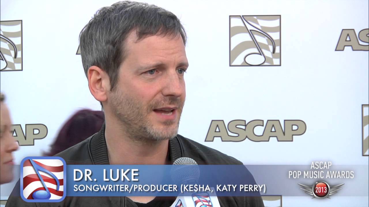 Smash Hit Producer Dr. Luke - ASCAP Pop Awards - YouTube