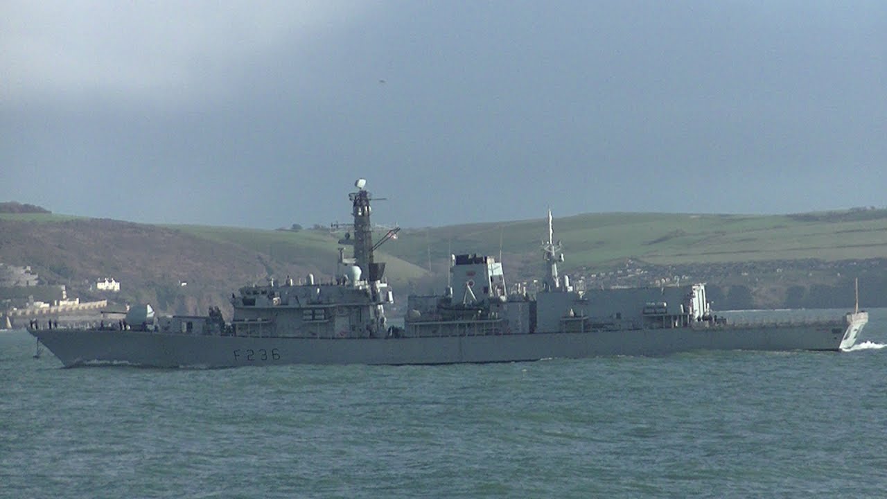 HMS Montrose - YouTube