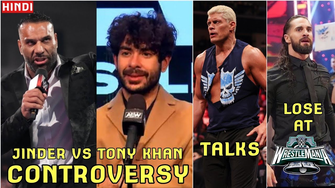 Jinder Mahal vs AEW Tony Khan CONTROVERSY, Cody Rhodes TALKS on punk ...