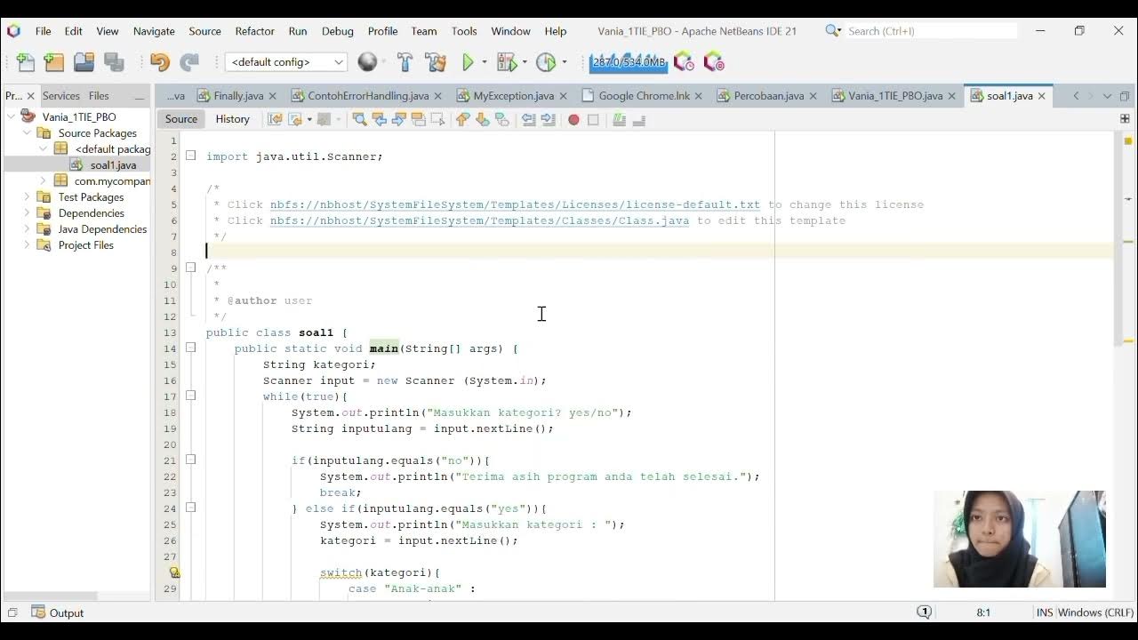 Tugas Praktikum PBO - YouTube