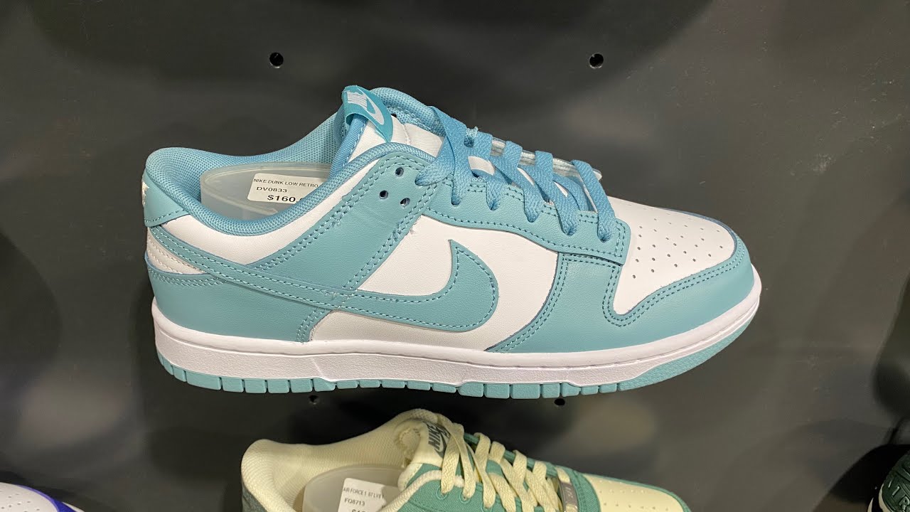Nike Dunk Low “Denim Turquoise” - Style Code: DV0833-106 - YouTube