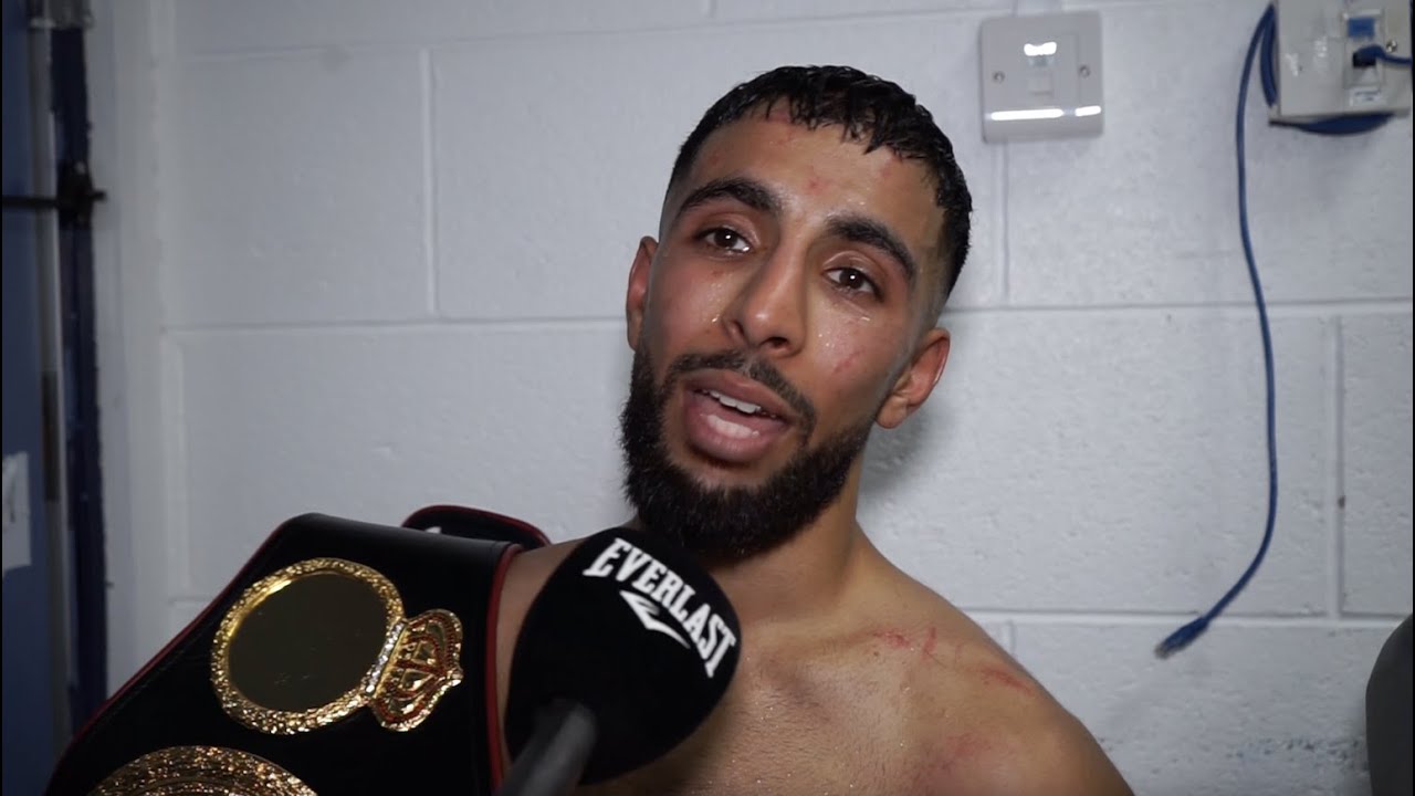 'OH I CAN PUNCH!' - SHABAZ MASOUD REACTS TO STUNNING 12TH ROUND ...