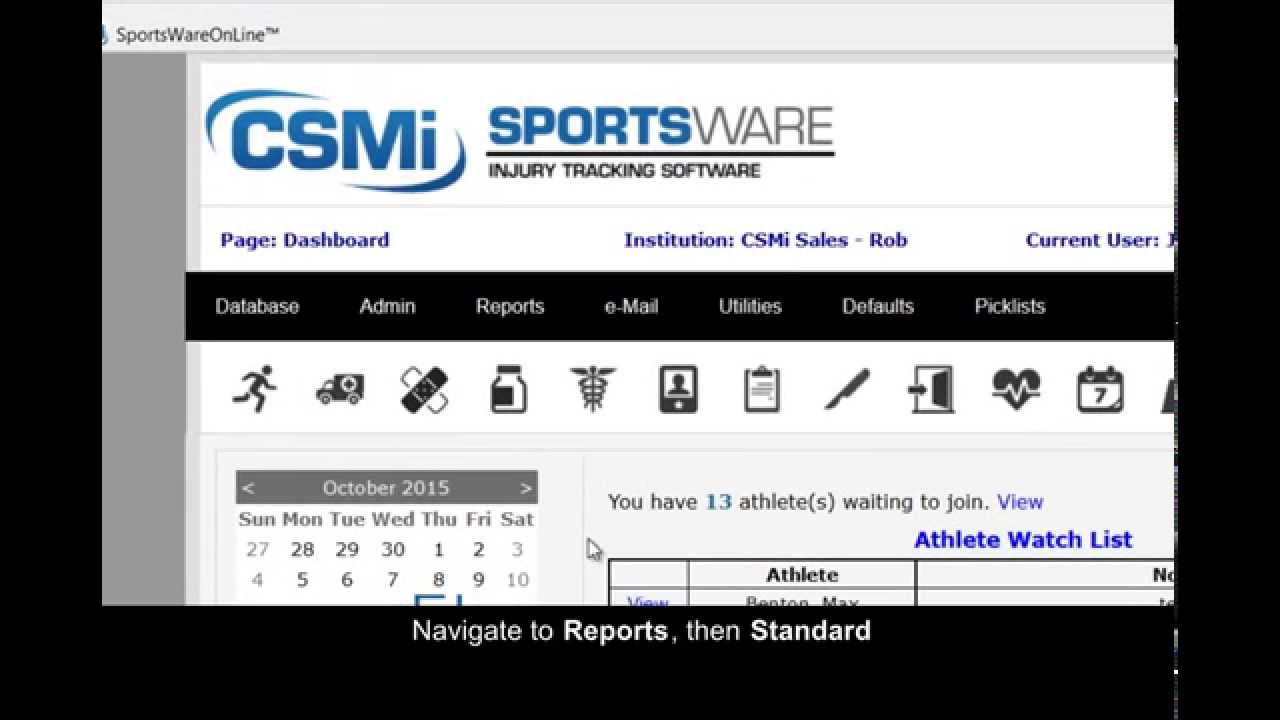 How do I create a coach's report? - YouTube