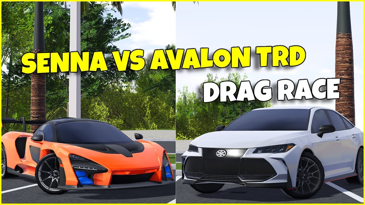 *DRAG RACE* Avalon TRD Vs McLaren Senna | Southwest Florida Roblox ...