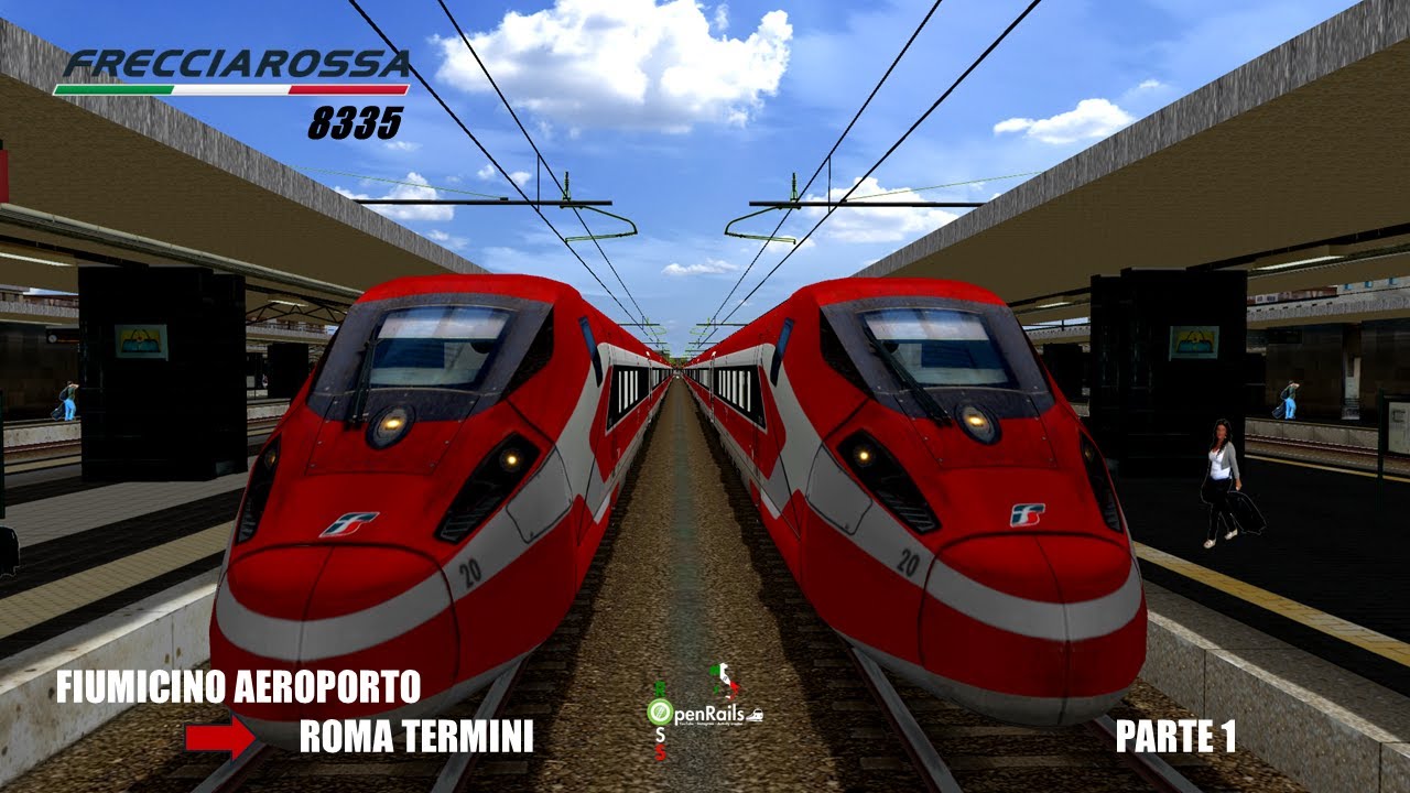 OpenRails | FR 8335 | Fiumicino Aeroporto - Napoli C.le (Tratta ...