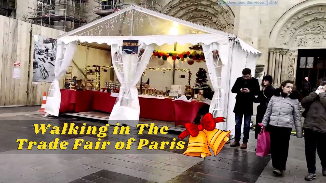 Walking in The Trade Fair of Paris - Trade Fair in Paris | Chef FI ...