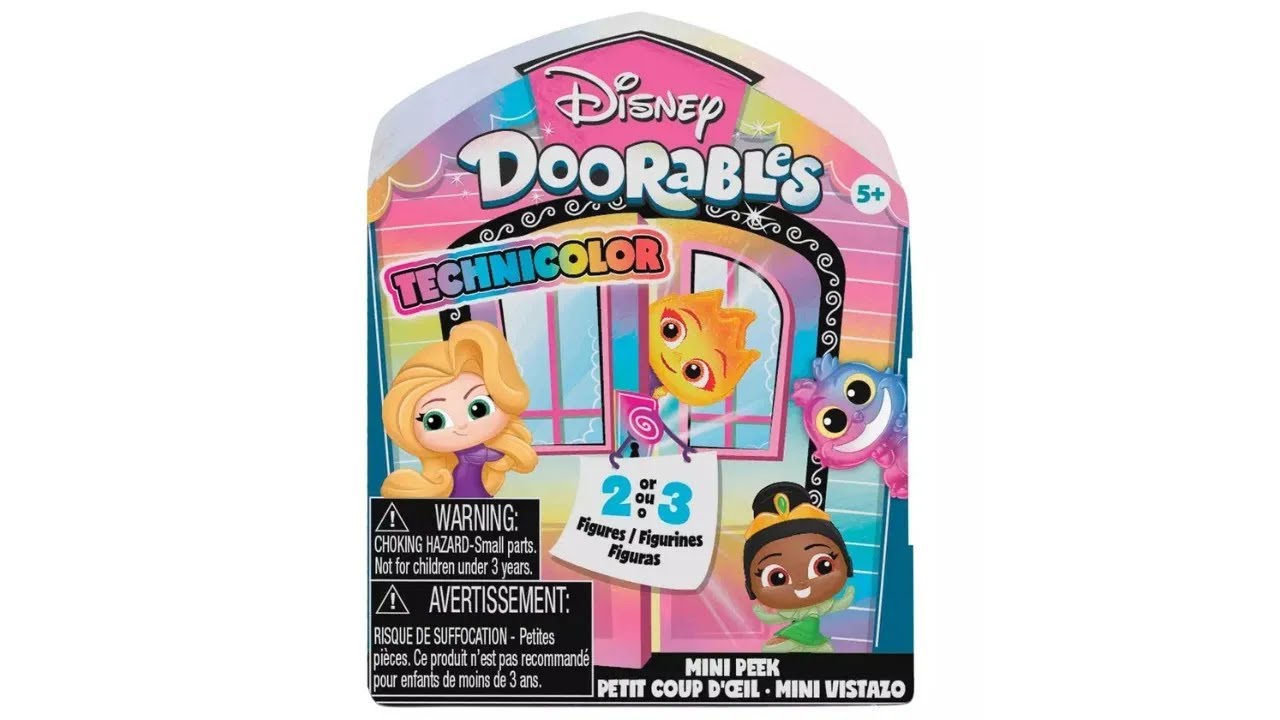 Disney doorable technicolor unboxing + code - YouTube