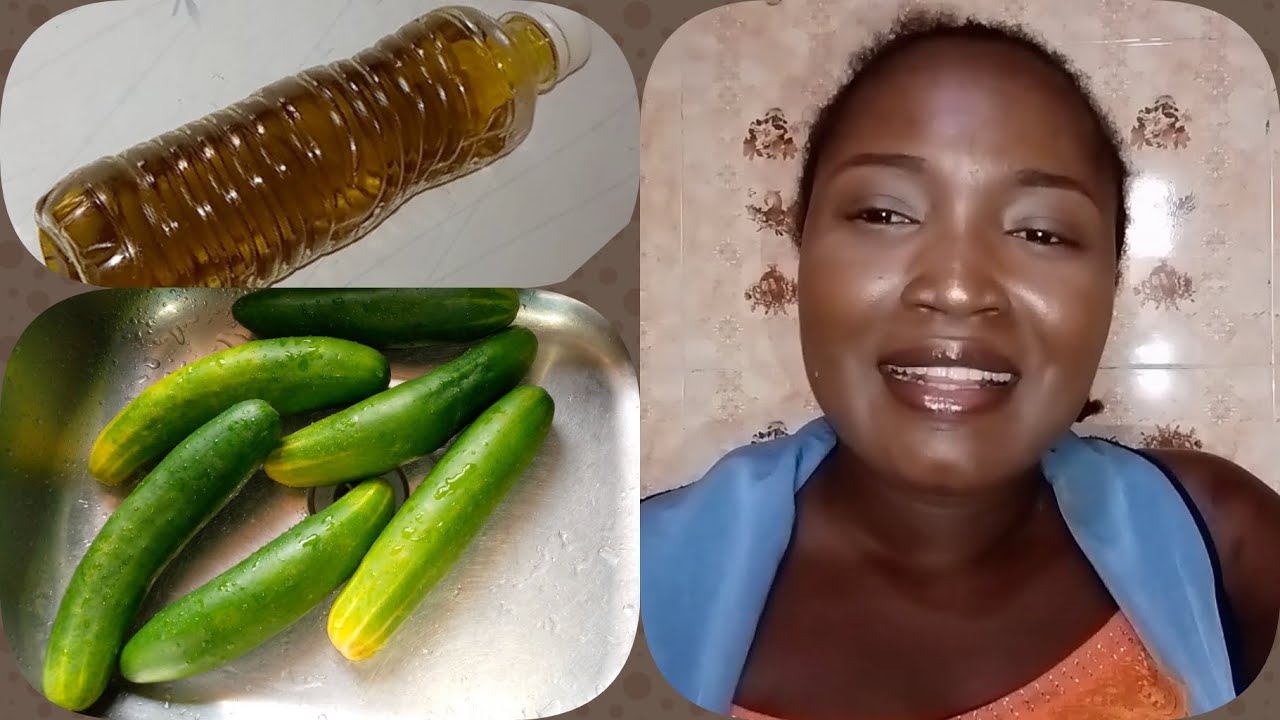 How to make cucumber oil at home | Simple and easy method | My new year ...