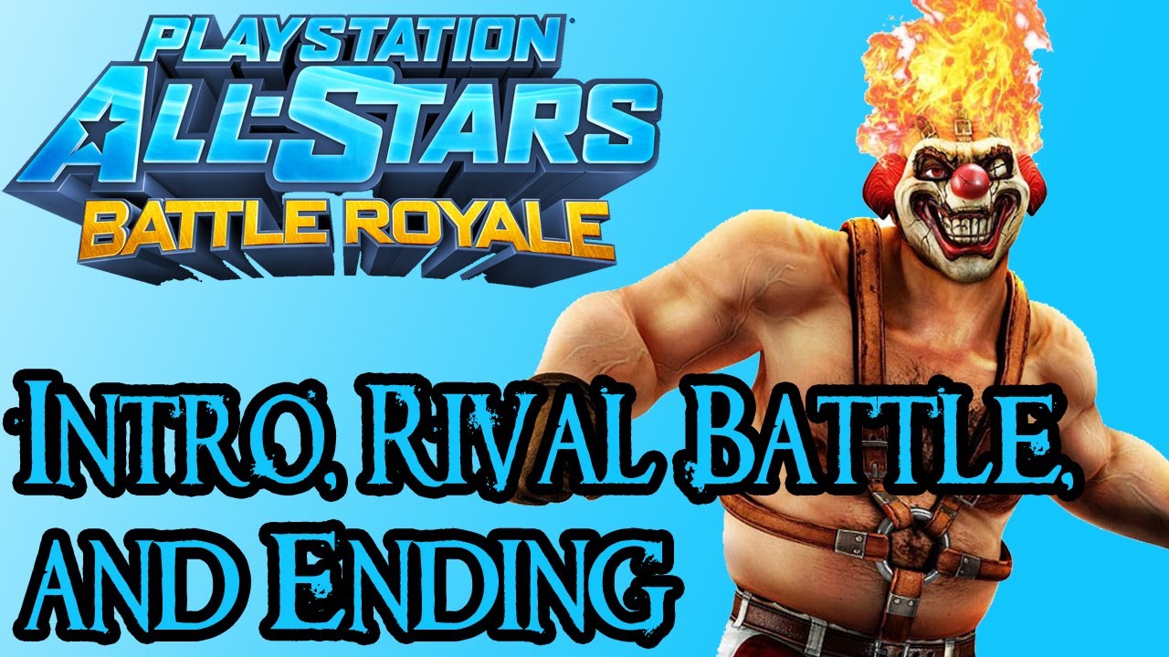 Playstation All Stars Battle Royale - Sweet Tooth Intro, Rival Fight ...