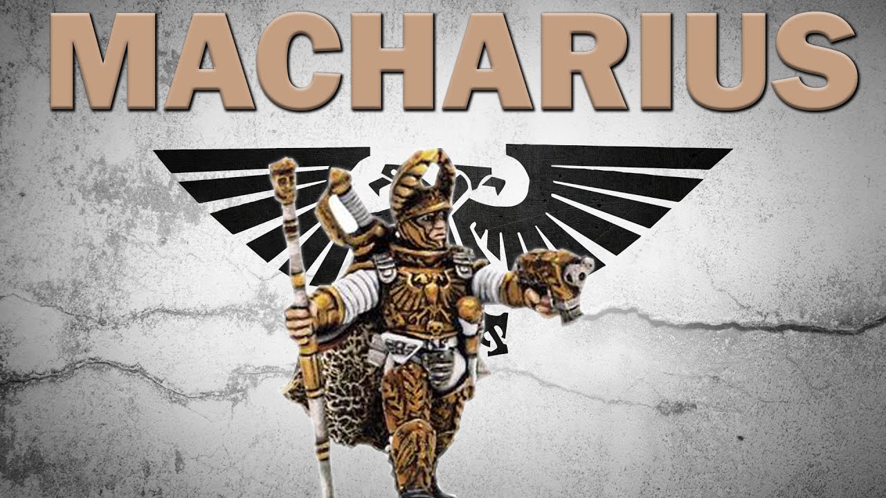 [WARHAMMER 40K] Lord Solar Macharius - Legenda Imperiální Gardy - YouTube