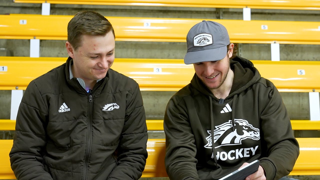 Bronco Hockey Power Play (Cameron Rowe) - YouTube