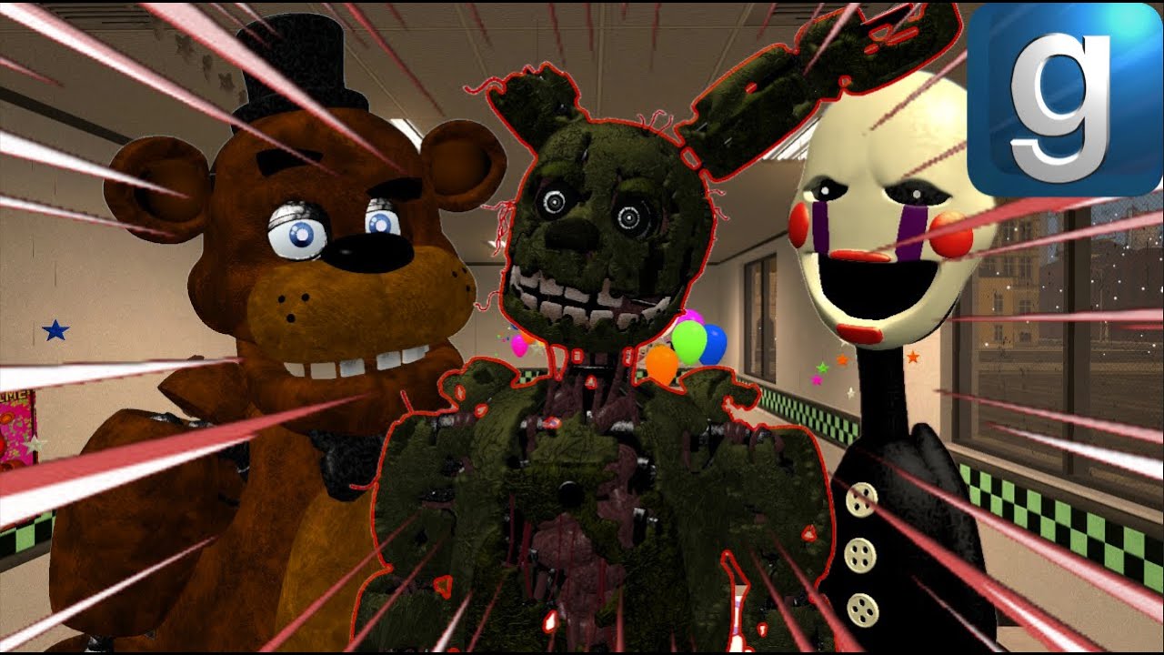 GMOD FNAF | Springtrap - YouTube