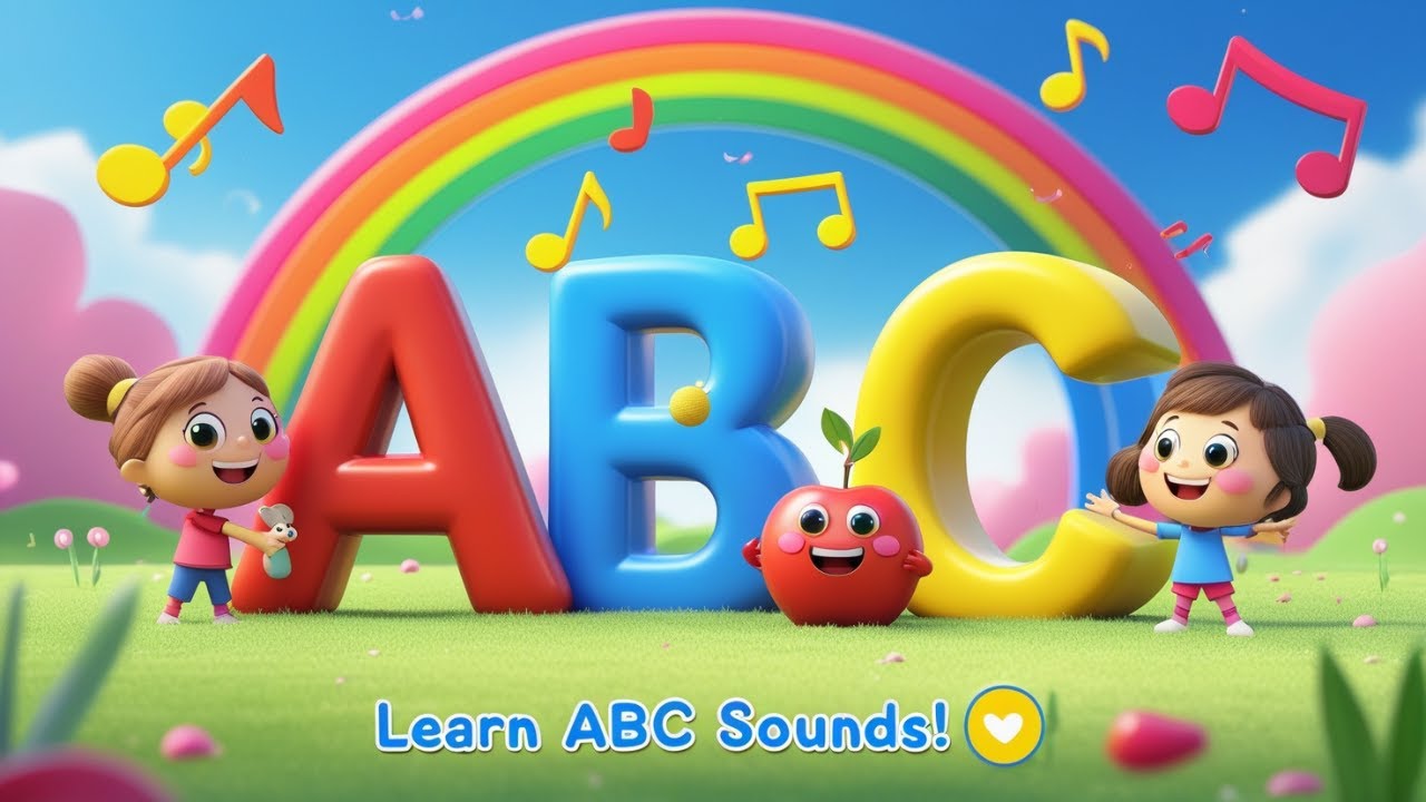 ABC Phonics Song for Kids | Learn Alphabet Sounds with Fun Characters ...