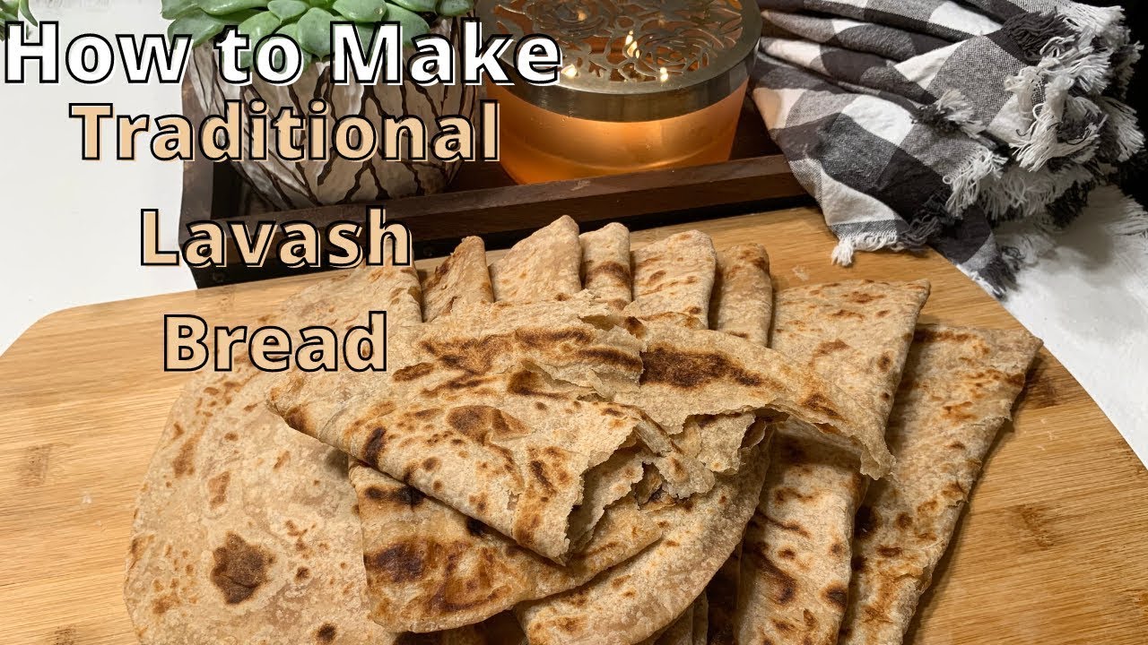 How To Make Traditional Lavash Bread At Home | Farida's Kitchen | - YouTube