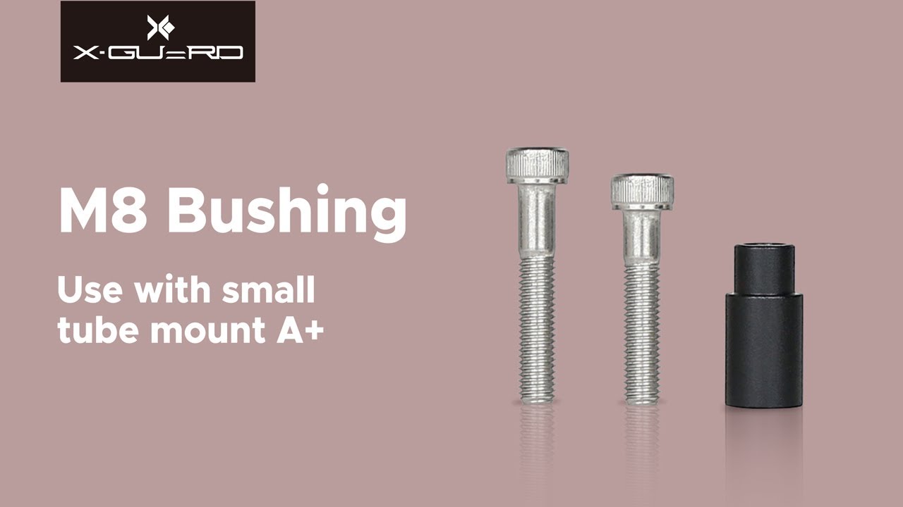 X-Guard M8 Bushing & Small Tube Mount A+ | Intuitive Cube - YouTube