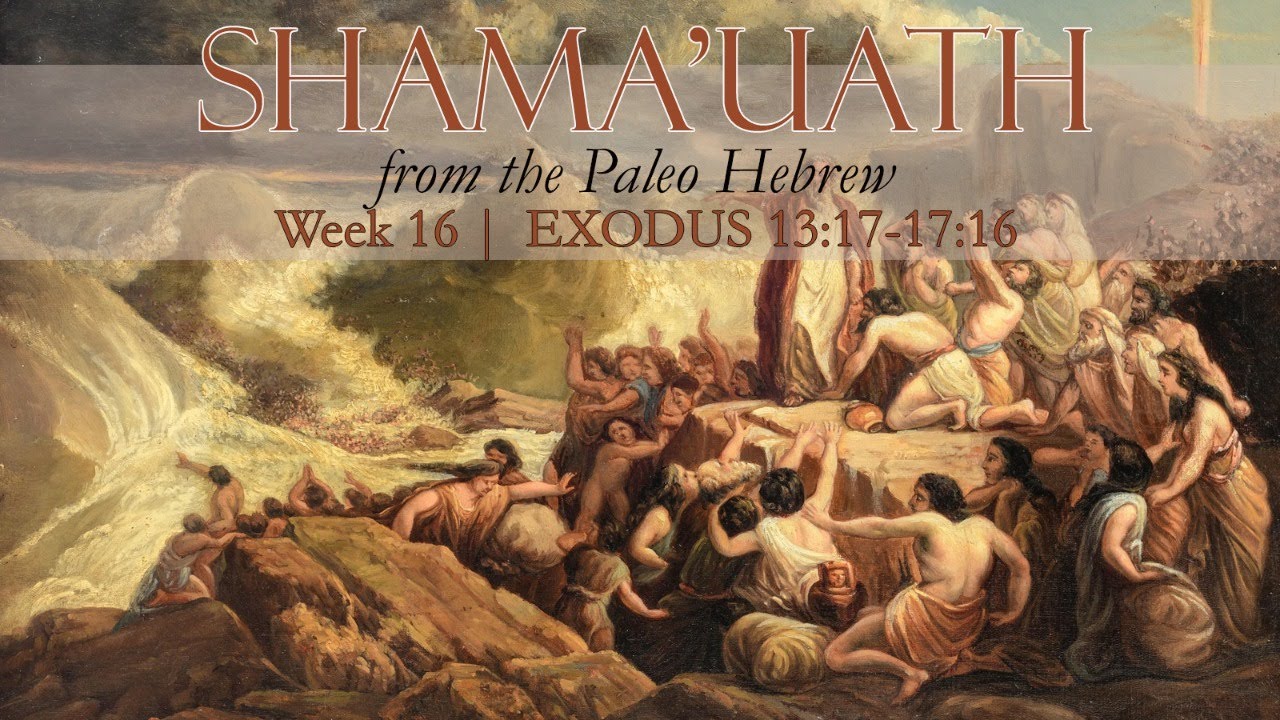 SHAMA’UATH from the Paleo Hebrew | Week 16: EXODUS 13:17-17:16 (Torah ...