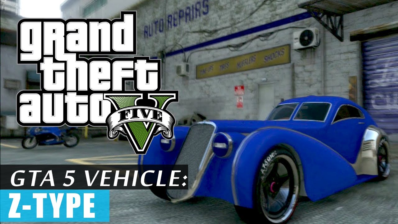 GTA 5 Z-Type (10 MILLION $ CAR) Gameplay & Tuning! - YouTube