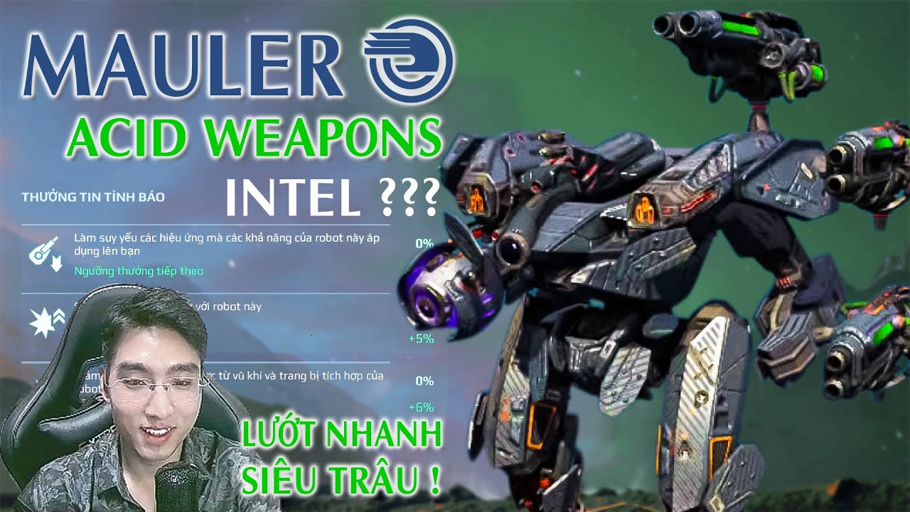 Tiêu Điểm Titan Mauler Và Tính Năng Intel Mới | War Robots - YouTube