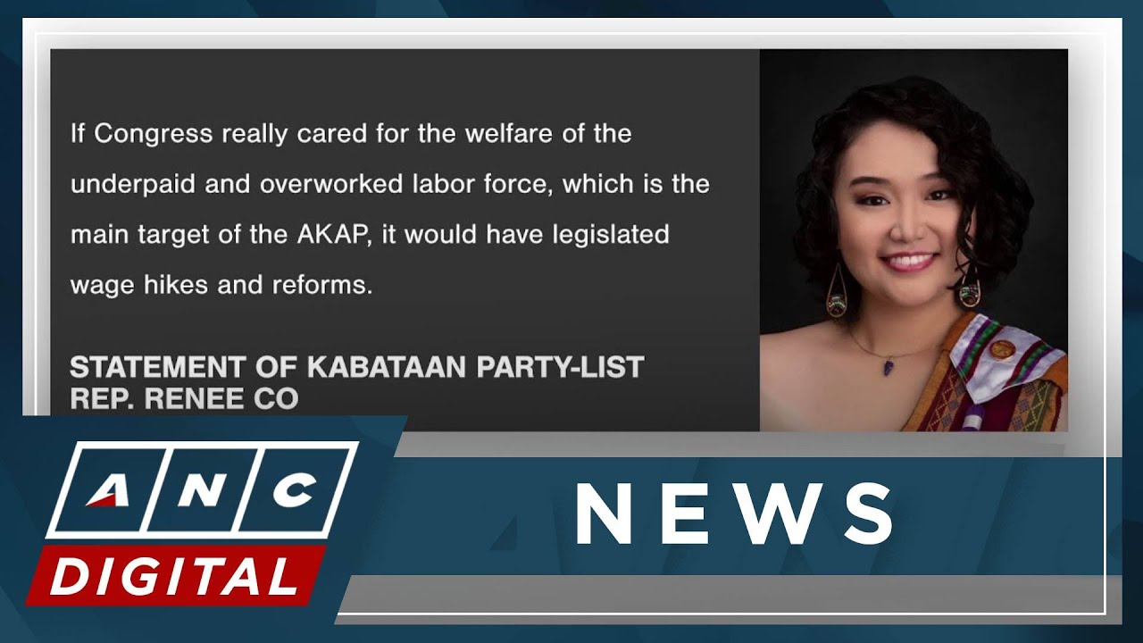 Kabataan party-list: AKAP is for vote-buying | ANC - YouTube