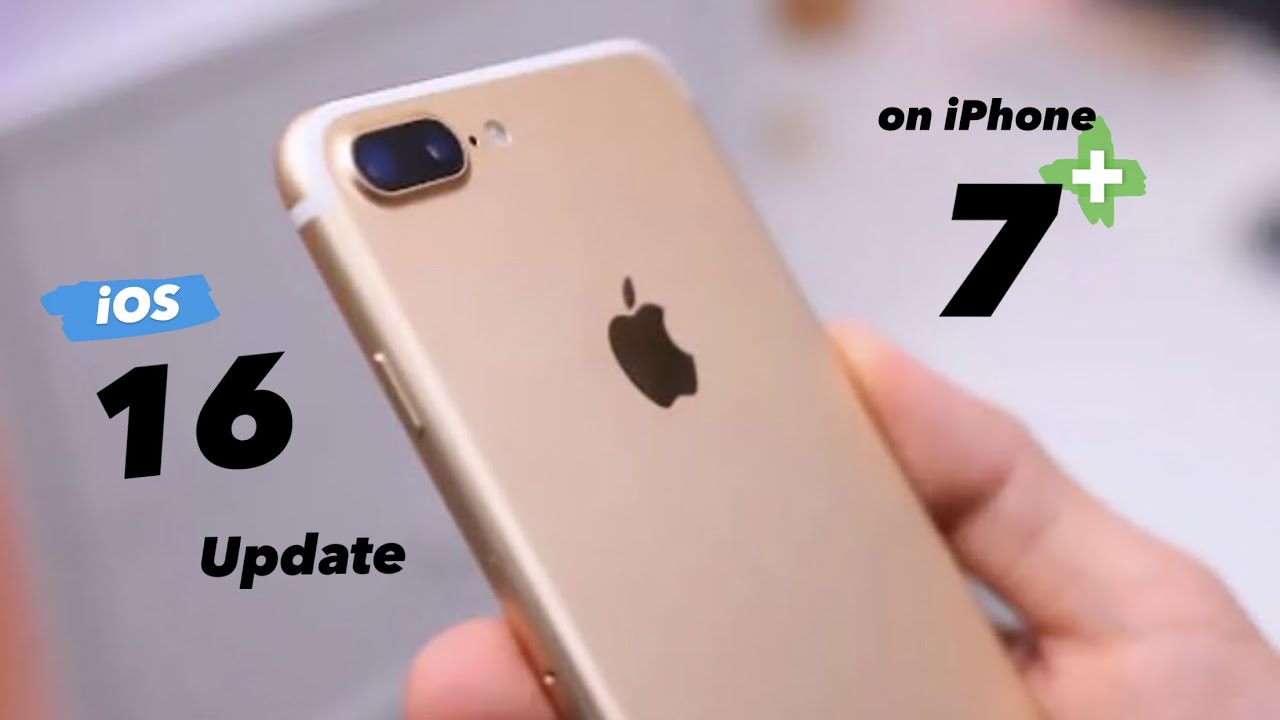 Install iOS 16 on iPhone 7plus🥳|| Get ios 16 on iPhone 7 or 7 plus - YouTube