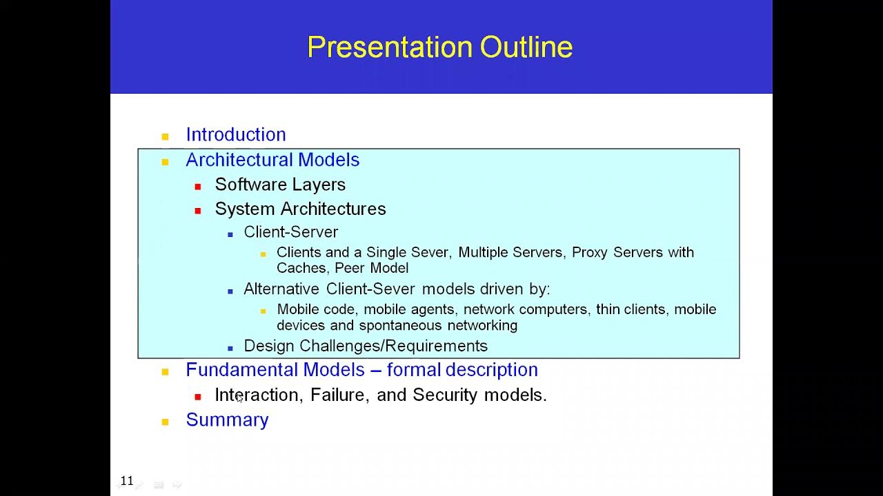 JNTUK R16 IV CSE SEM 2 DISTRIBUTED SYSTEMS UNIT1 LECTURE 03 - YouTube