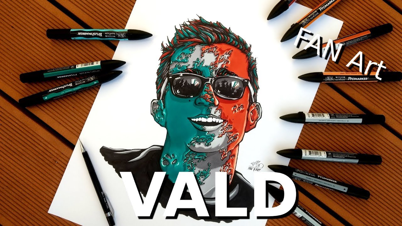 VALD FANART - Dessin - YouTube