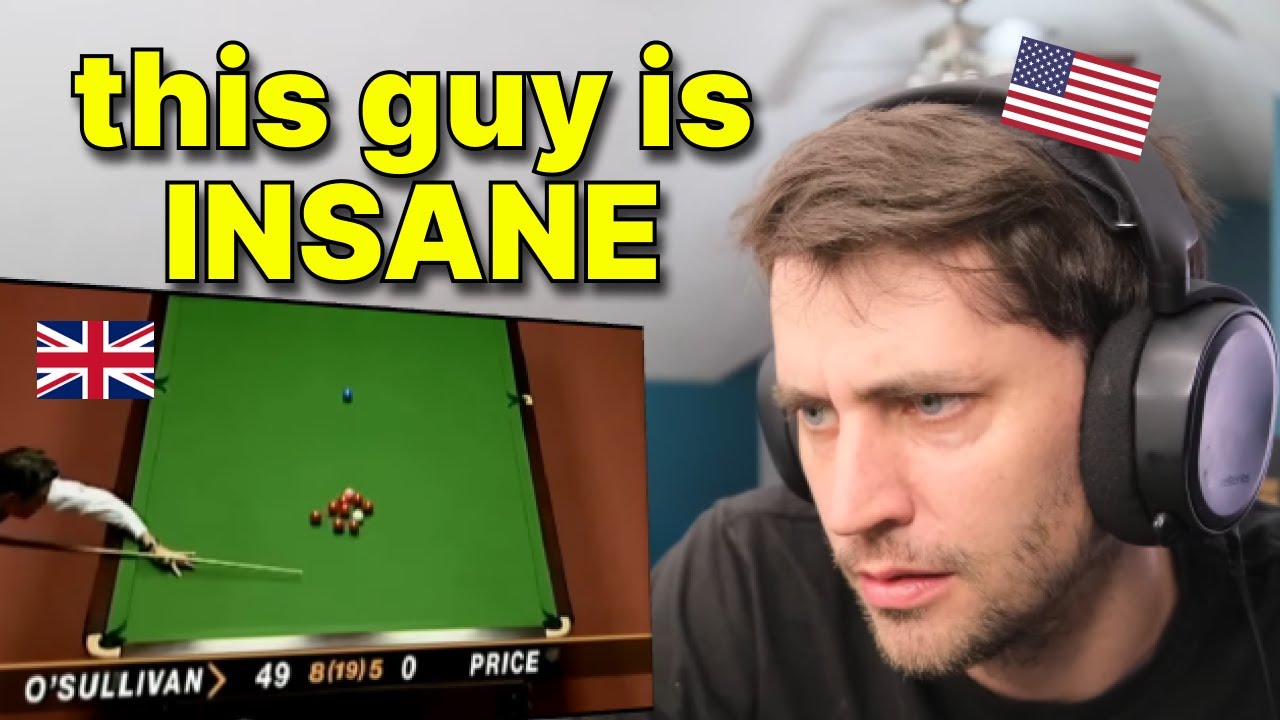 American reacts to Fastest 147 in Snooker History (Ronnie O'Sullivan ...