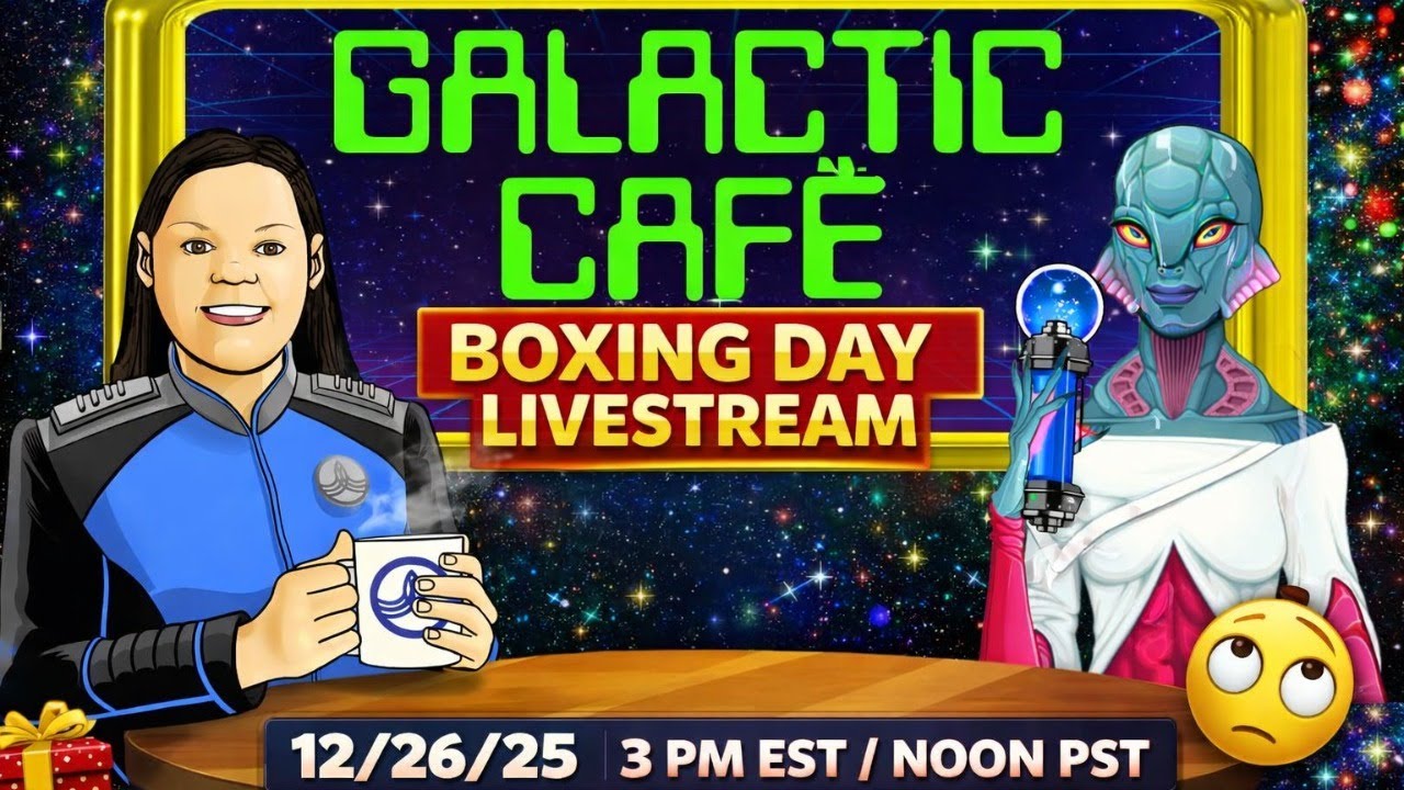S2 E97 It's Boxing Day in the Sci Fi Mombie Galactic Cafe 12-26-25 📱 ...