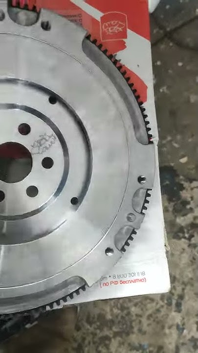 Стальной облегченный маховик на гранту с тросовым приводом 2181 вес 5.2 ...