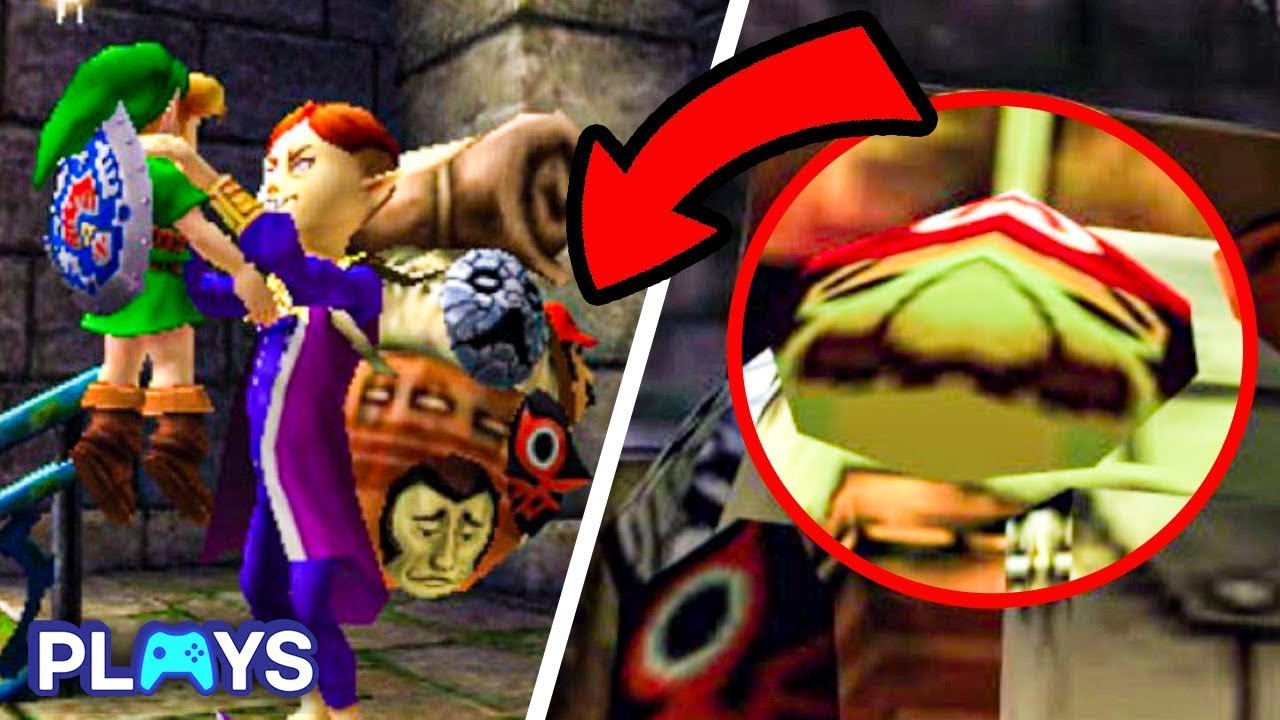 10 HIDDEN Nintendo References In Zelda Games - YouTube