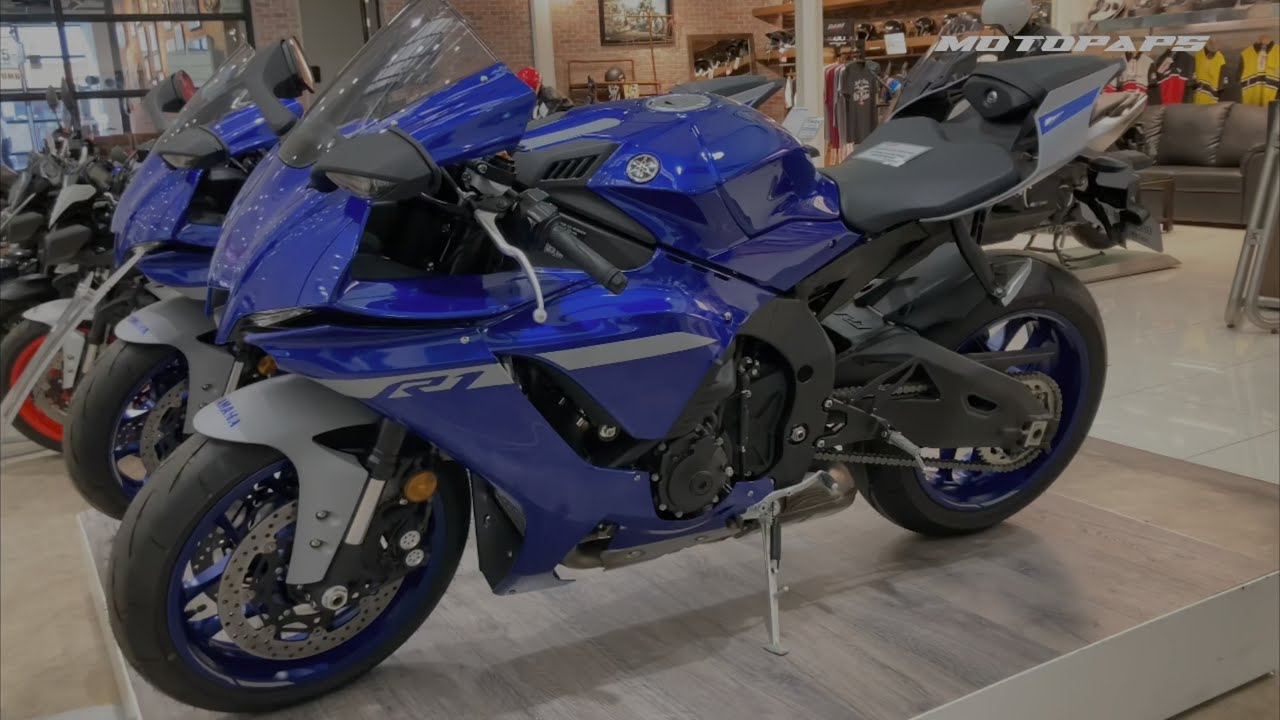 Yamaha R1 2021 Price, Specs, Exhaust Sound, Walkaround | Motopaps - YouTube