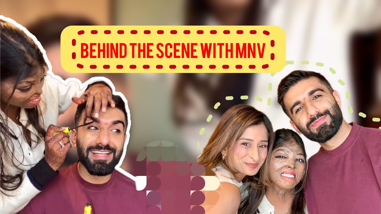 Surprise Gift For MR.MNV @manavchhabra 🤩| Behind the scenes | #mrmnv # ...