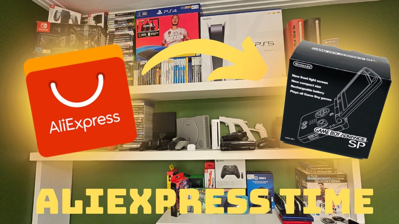 Nintendo Gameboy Advance SP Package from Aliexpress - ALIEXPRESS TIME ...