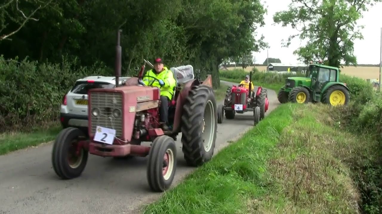 Tractor Road Run in support of the Air Ambulance 29th August 2021 - YouTube