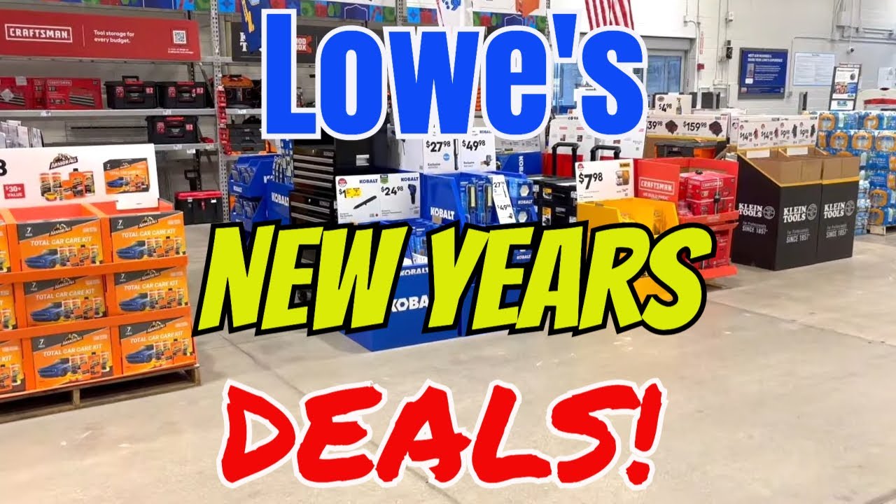 Lowe's Sales and Clearance Deals You Need to See - YouTube