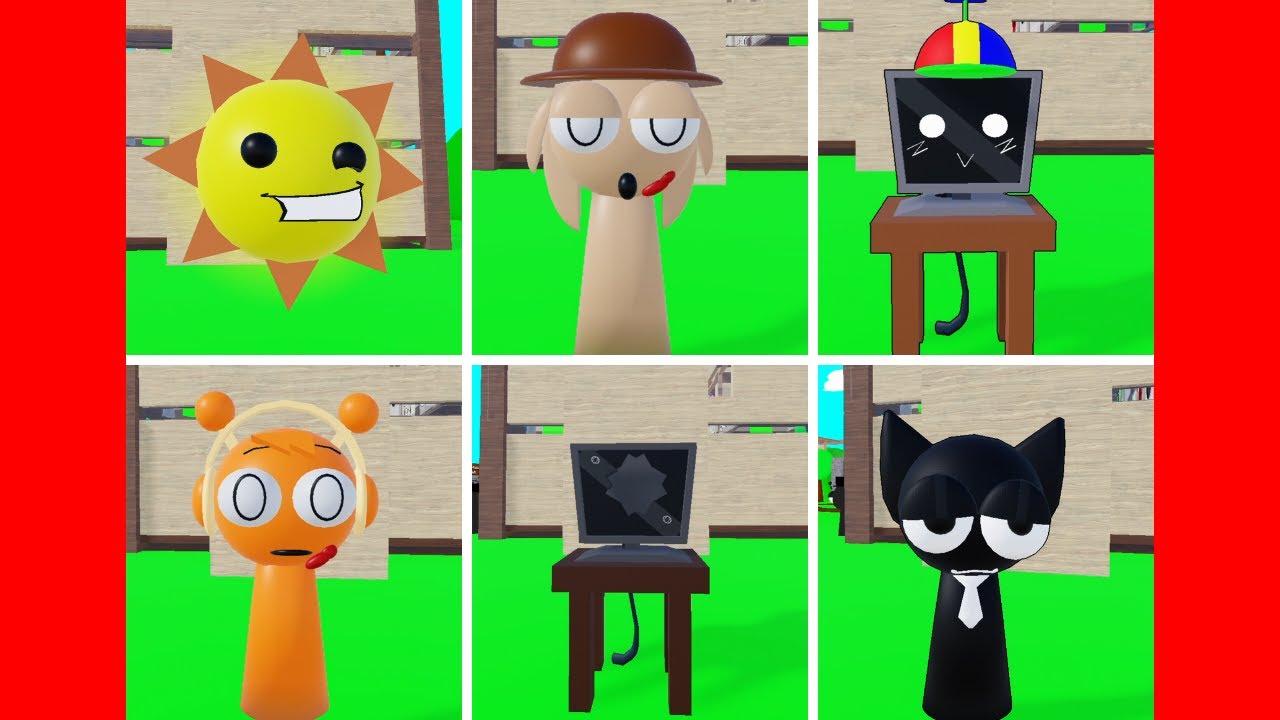 How to get 4 New Badge + 2 Secret Morphs In 3D Sprunki Multiverse ...