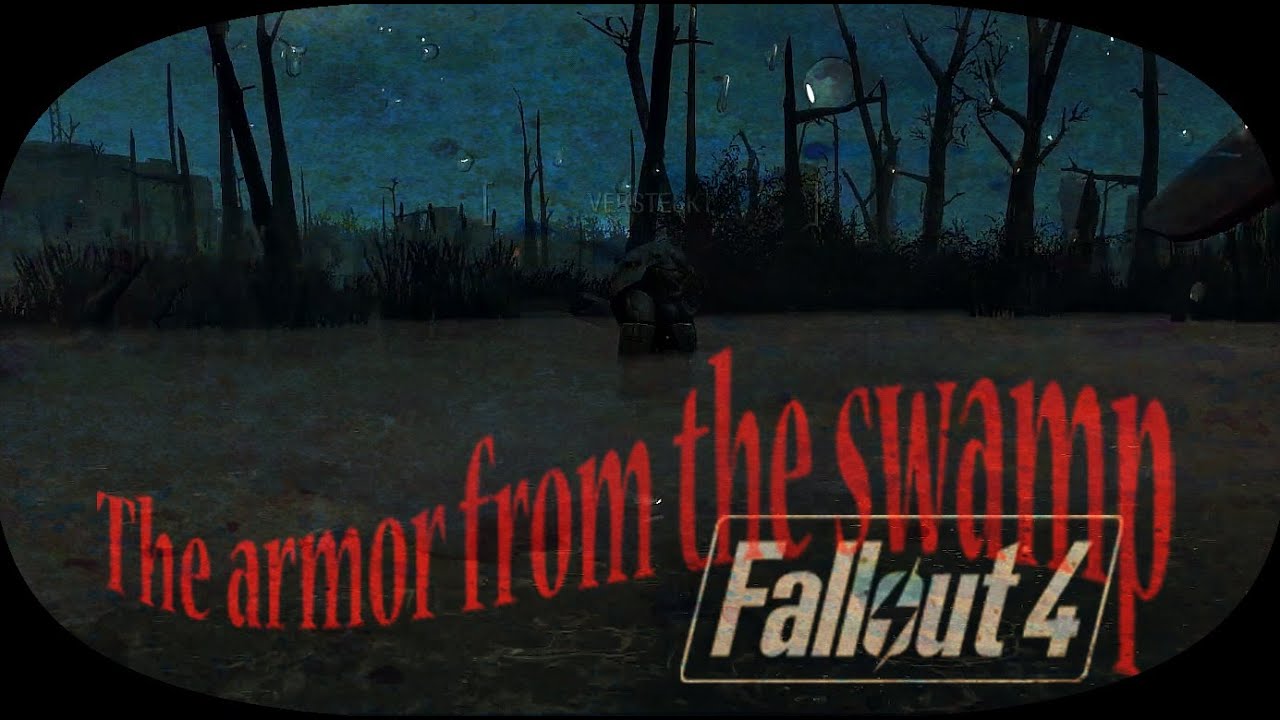 Fallout 4 - The armor from the swamp "X1" - YouTube