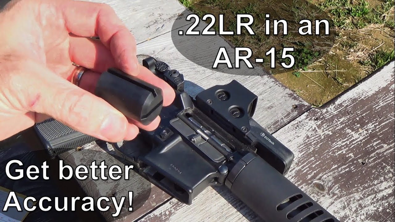 Improving the CMMG .22LR Conversion Kit for the AR-15 - YouTube