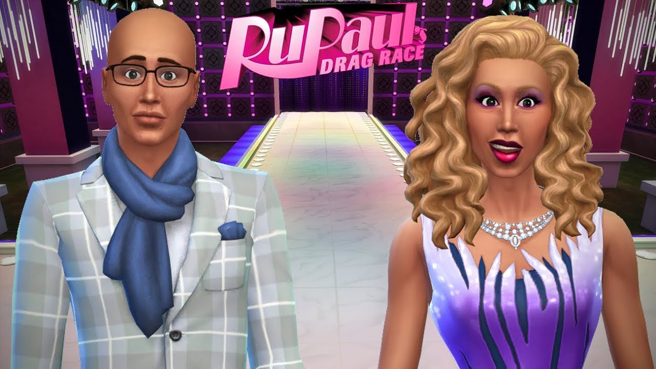 The Sims 4 || RuPaul || CAS - YouTube