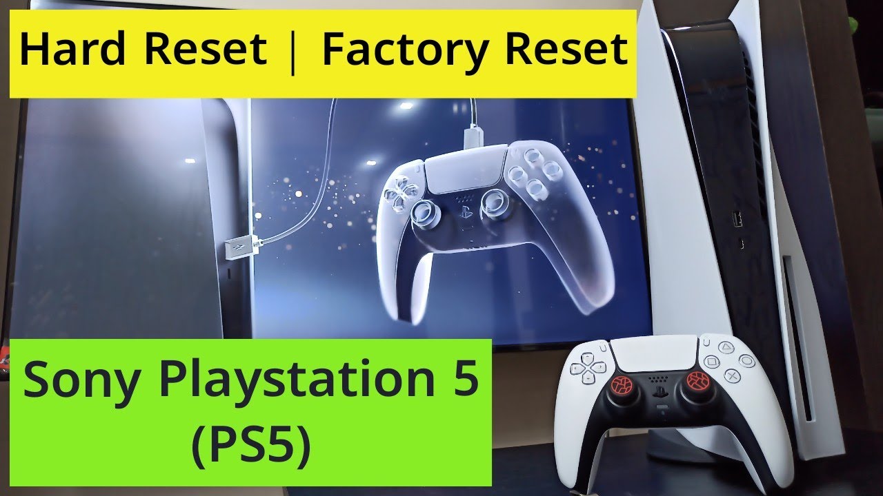 PS5 : How to Hard Reset PlayStation 5 - YouTube