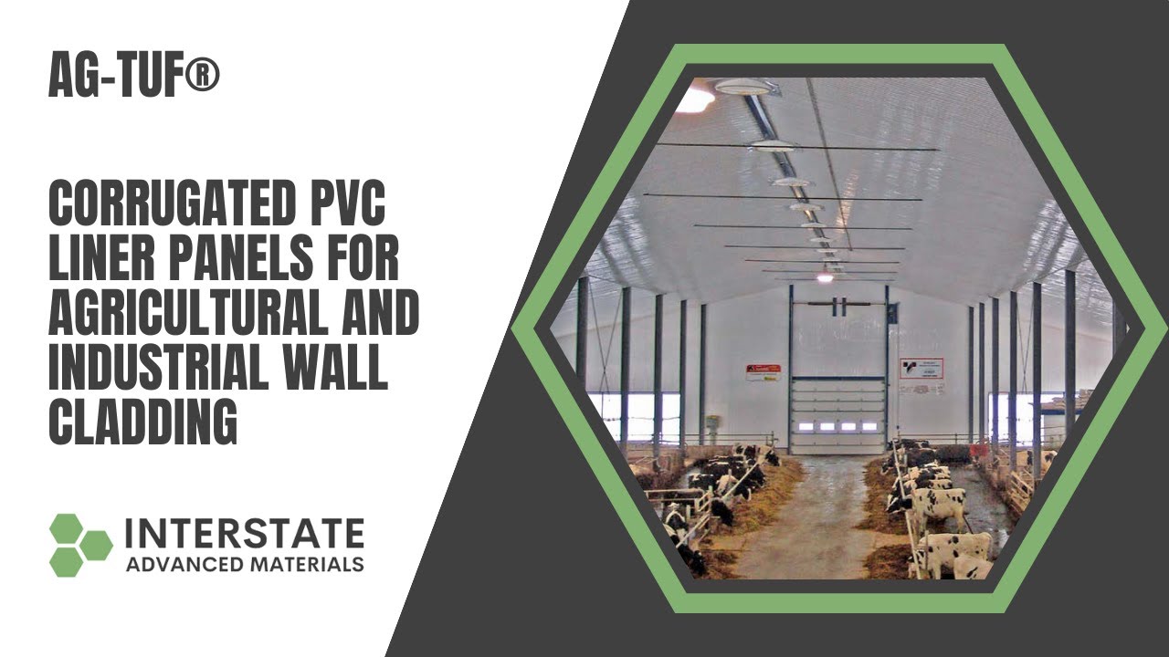 What Are Ag-Tuf® Corrugated PVC Liner Panels? - YouTube