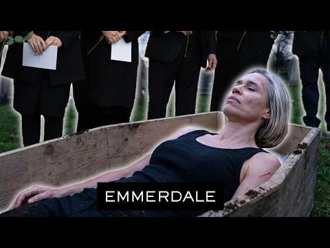 Villagers Discover Ruby Dead In Dawn’s Funeral Coffin | Emmerdale
