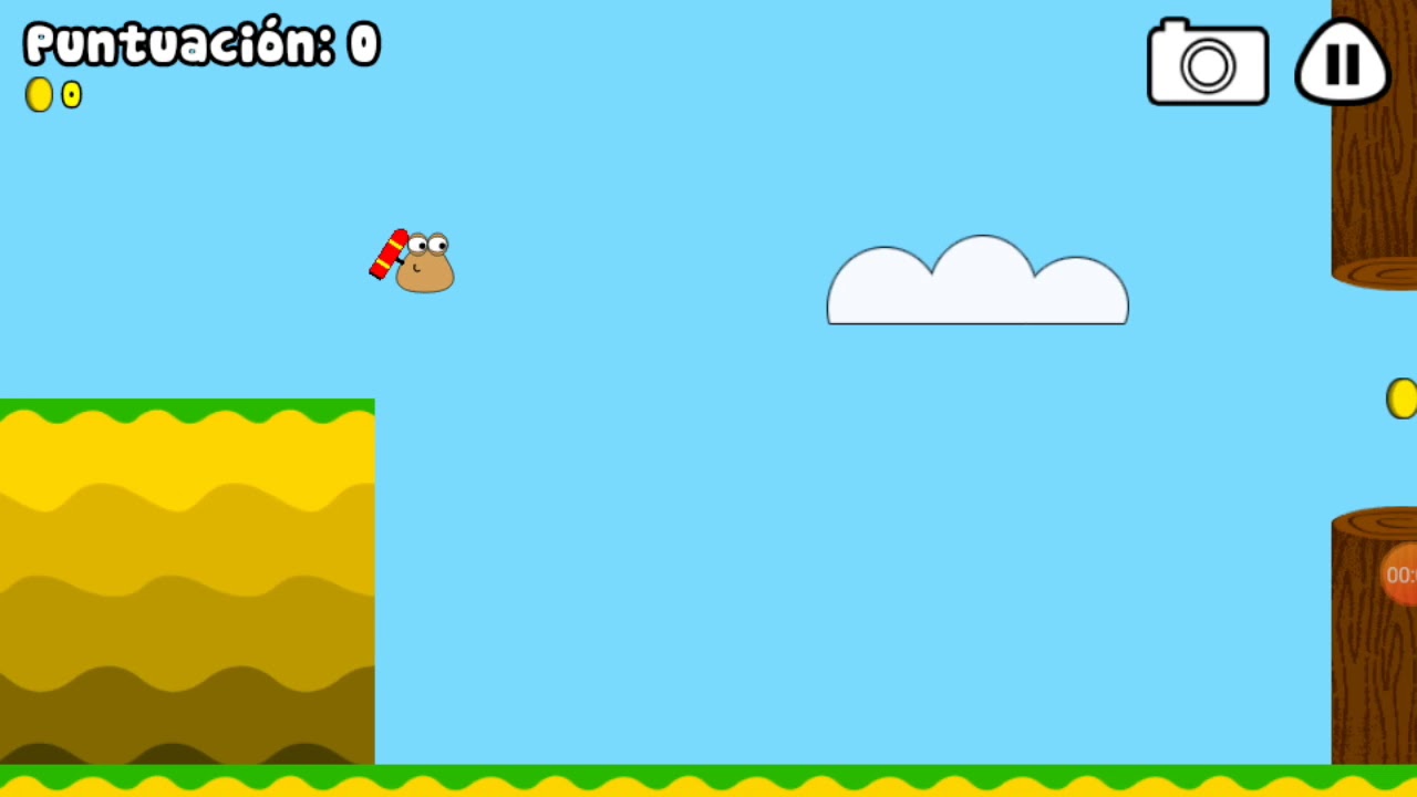 Pou survive%(jet pou) speedrun - YouTube