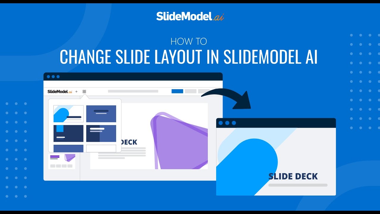 How to Change Slide Layout in SlideModel AI - YouTube